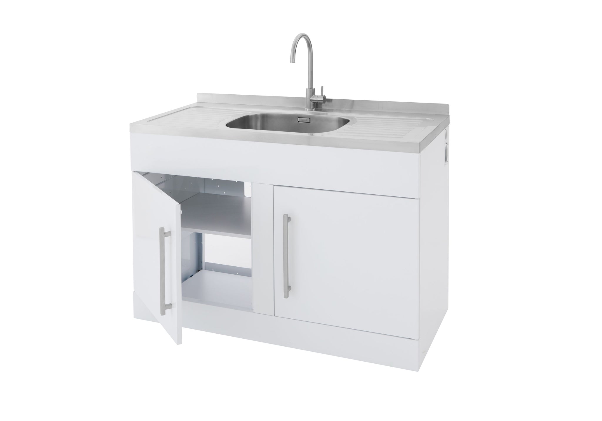 Supertub Series 3, Wide Body, Dual Door Model, with S/S Gooseneck Tap