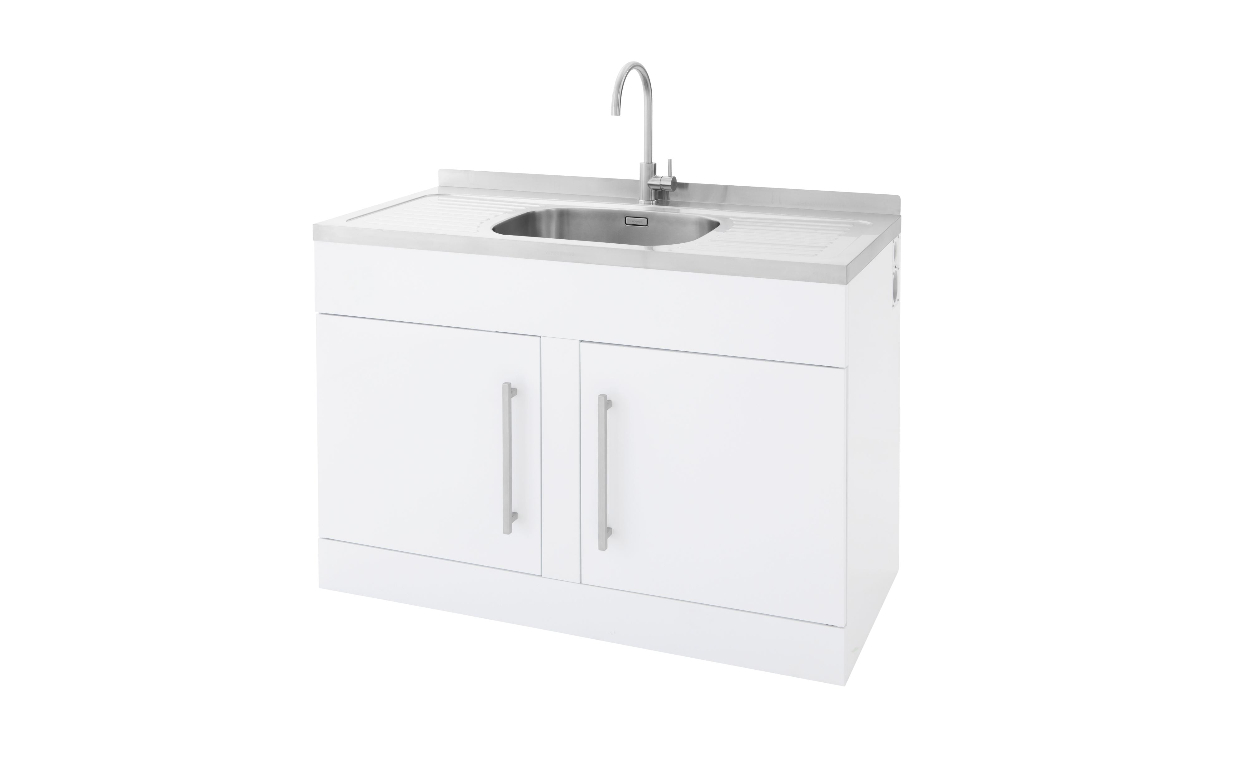 Supertub Series 3, Wide Body, Dual Door Model, with S/S Gooseneck Tap