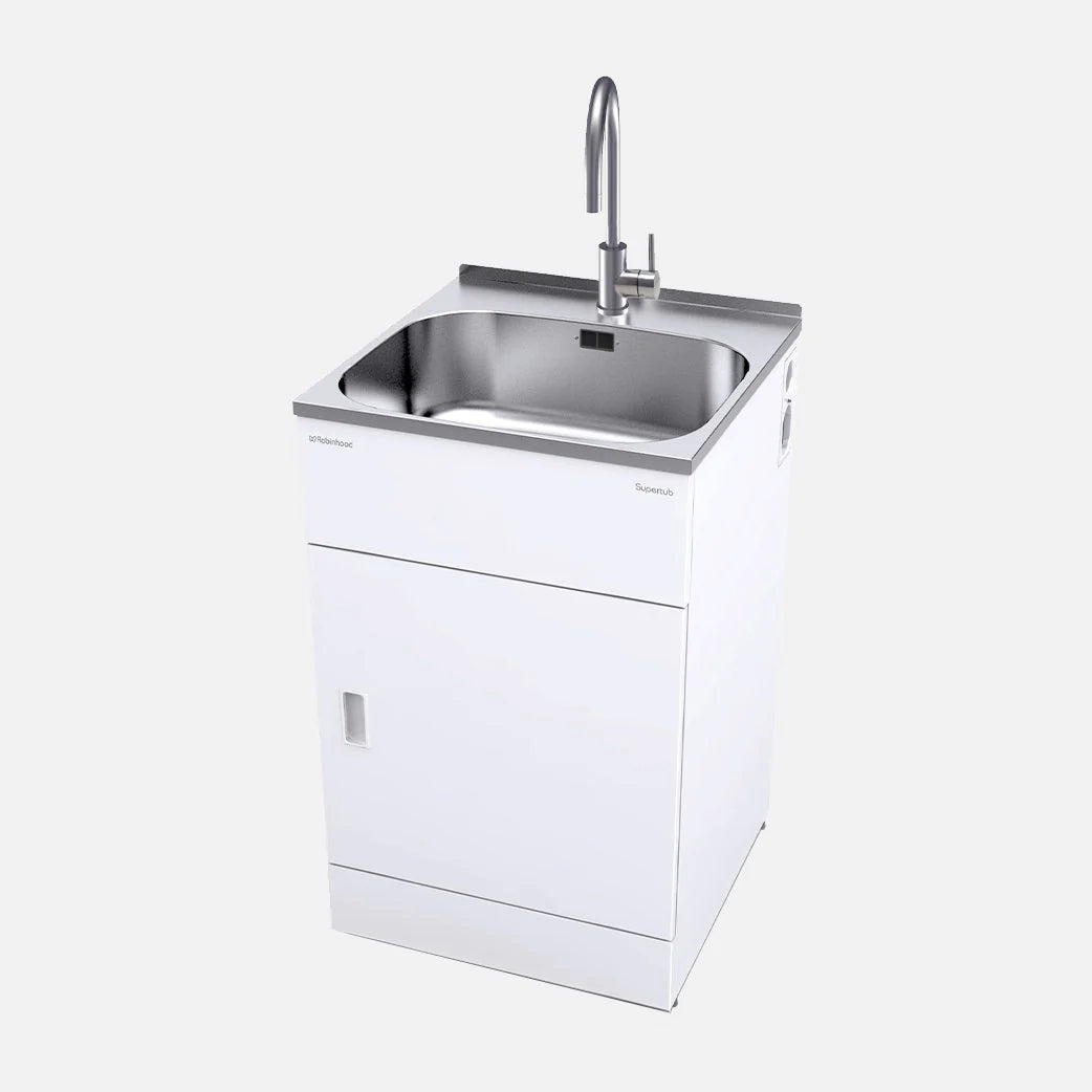 Supertub Series X, Standard, Door Model, with S/S Gooseneck Tap - ST31