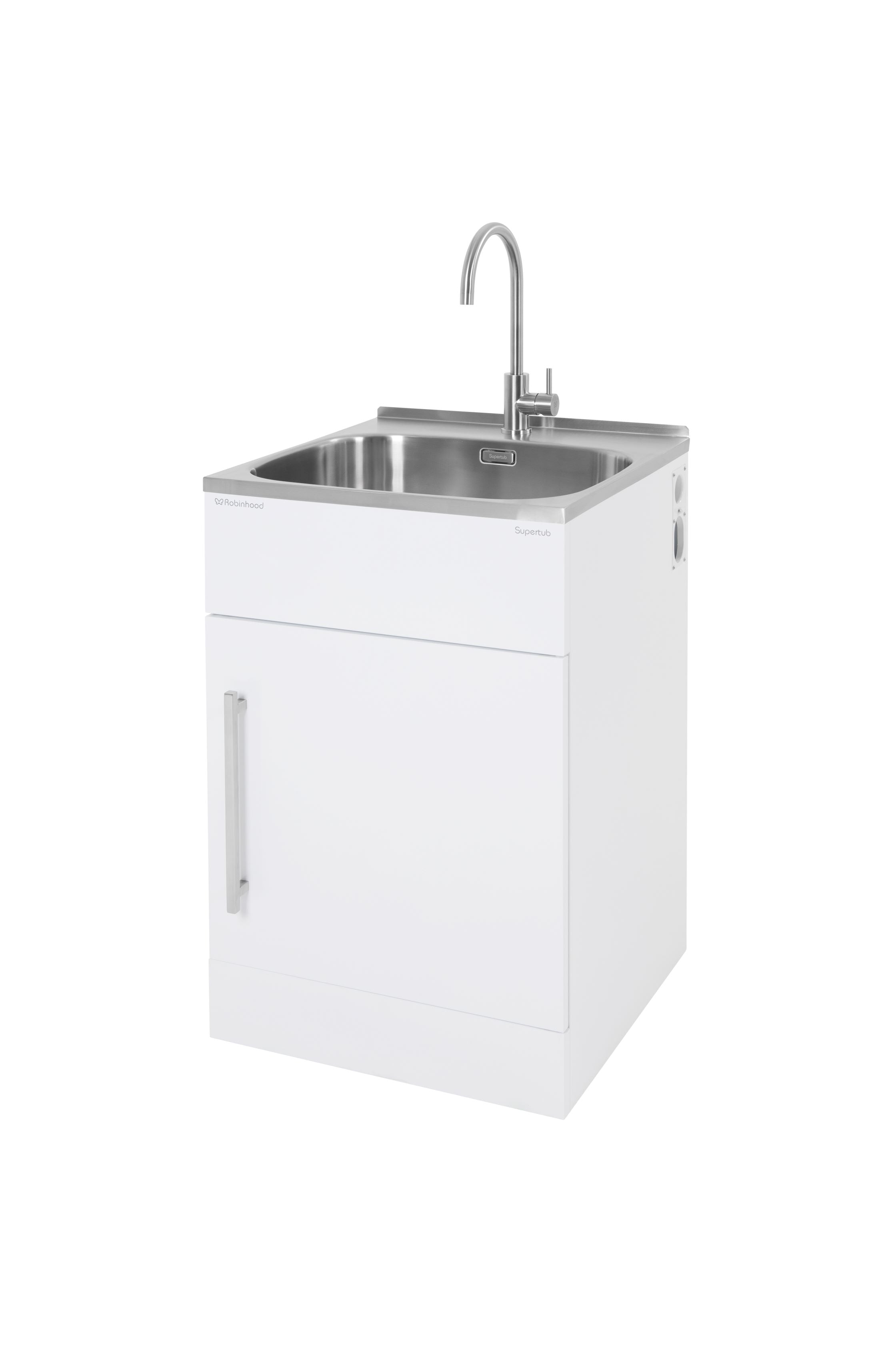 Supertub Series 3, Standard, Door Model, with S/S Gooseneck Tap - ST31