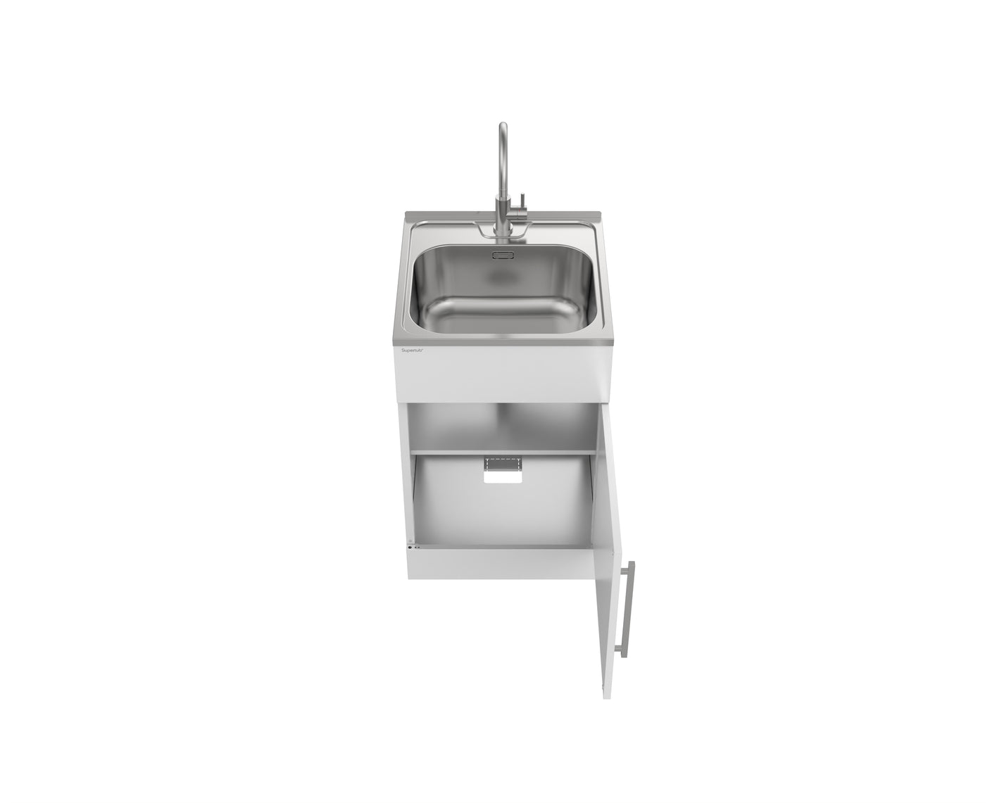 Supertub Series 4, Standard, Door Model, with S/S Lead Free Gooseneck