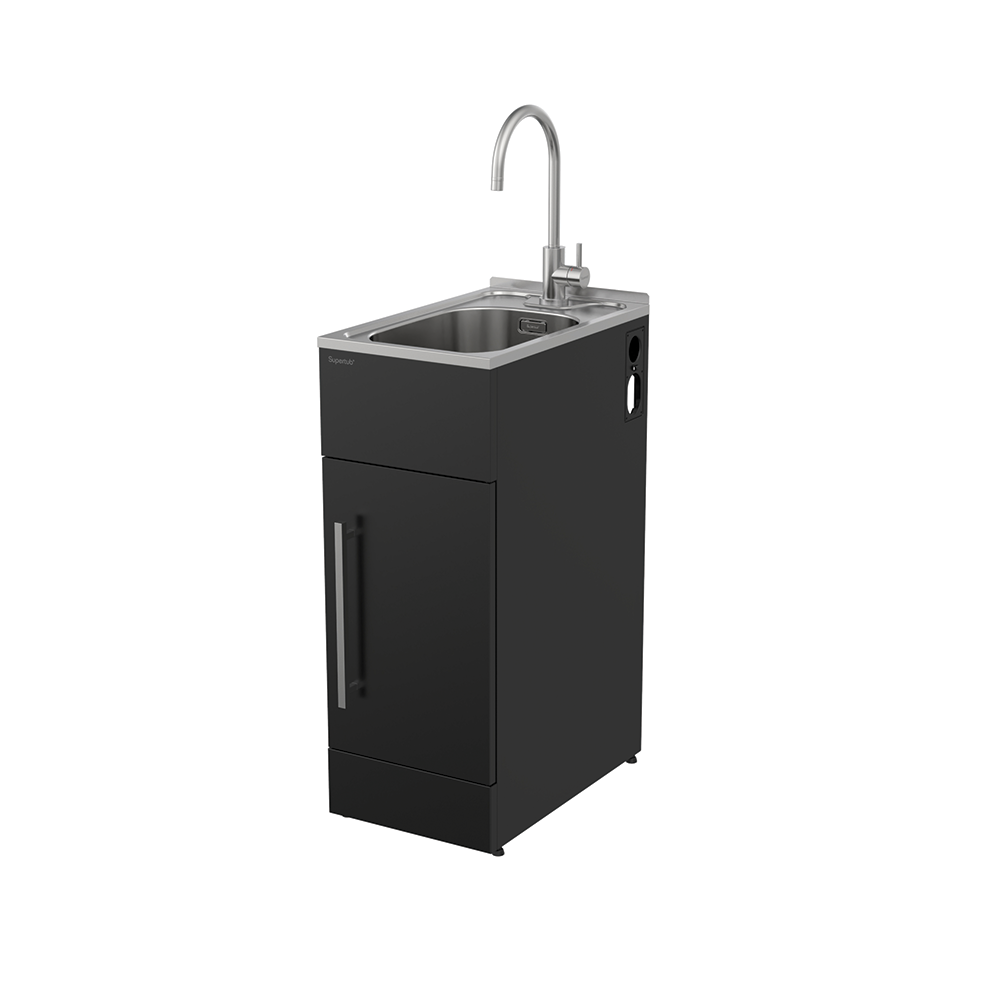 Supertub Series 4, Slim, Door Model, with S/S Lead Free Gooseneck Tap